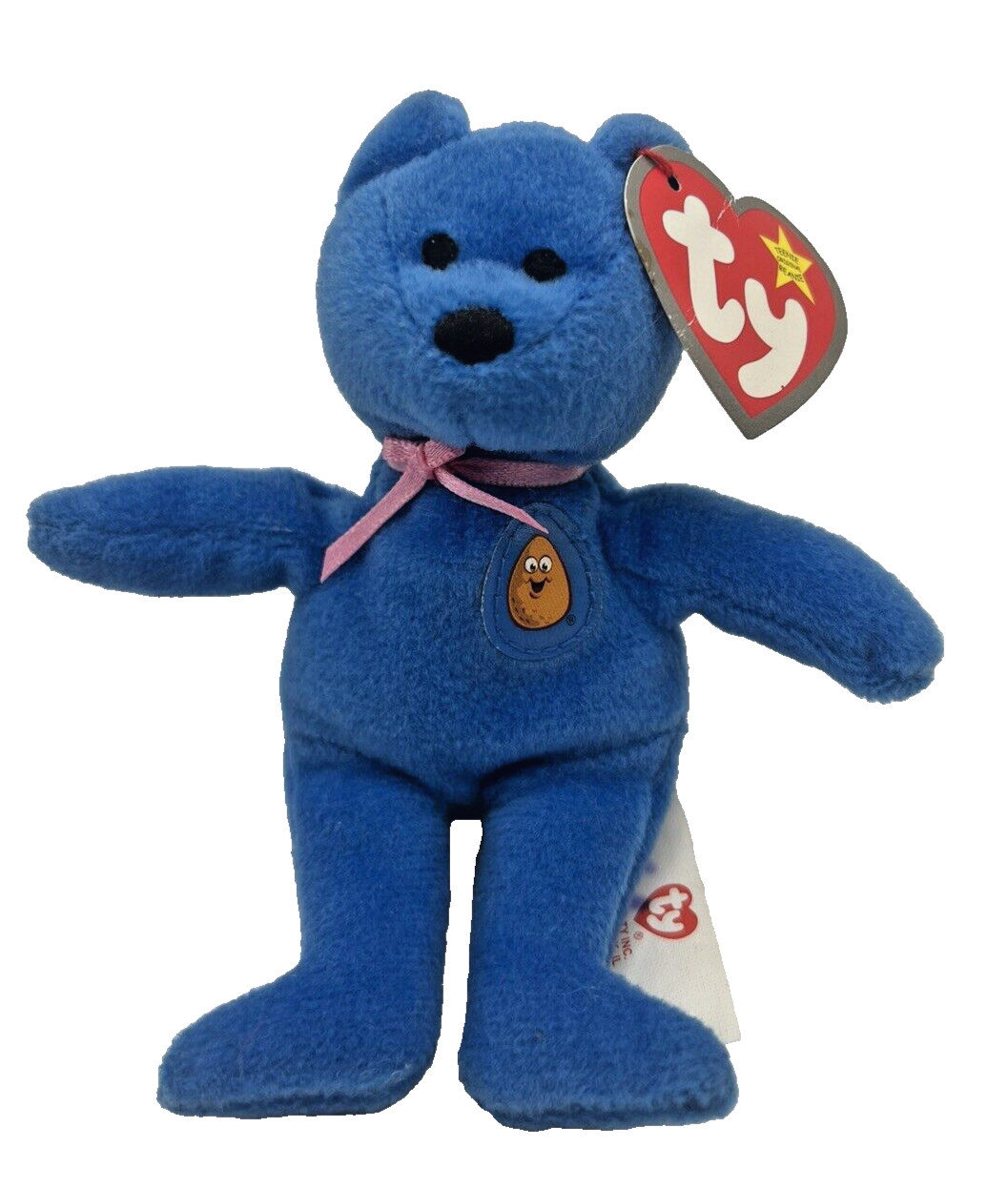 Vintage Ty Beanie Baby McNuggets The Bear Blue McDonald's Plush 2004 | eBay