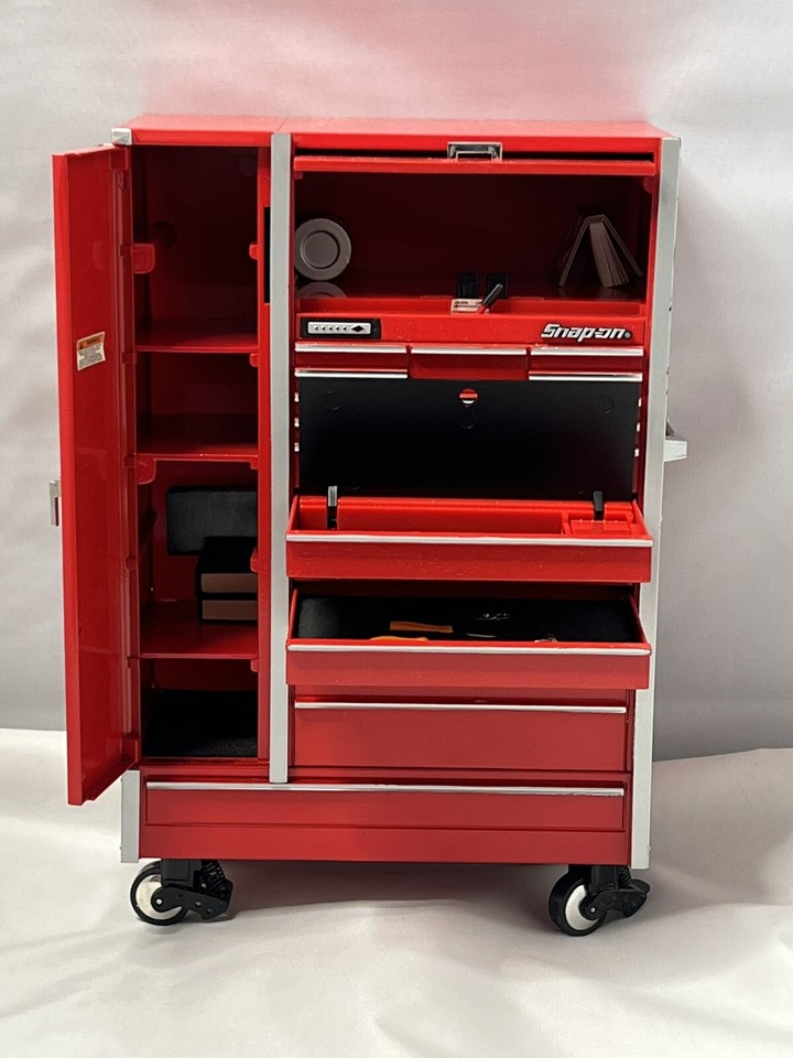 Snap-on Diecast Miniature Tool Box Collection 1/8 Piggy Bank Red ...