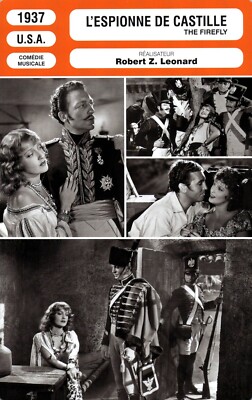 Fiche Cinéma - ROBERT Z. LEONARD - L'ESPIONNE DE CASTILLE - 1937 | eBay