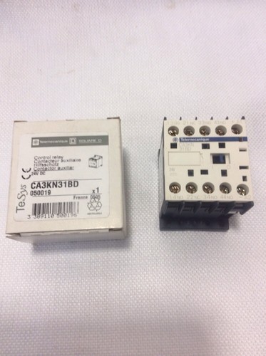 NEW TELEMECANIQUE CA3KN31BD CONTROL RELAY 24V-DC | eBay