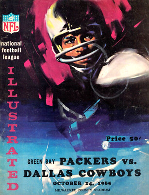 1965 Dallas Cowboys (Bob Lilly, Don Meredith) at Green Bay Packers ...