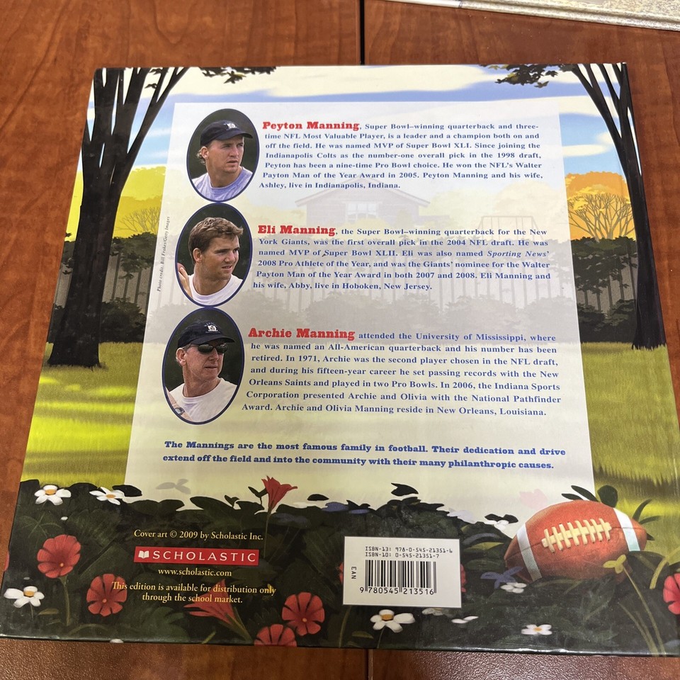 Family Huddle (Peyton Manning,Eli Manning,Archie Manning) Paperback ...