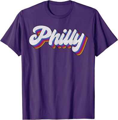 Philly Philadelphia Retro Vintage Unisex T-Shirt | eBay