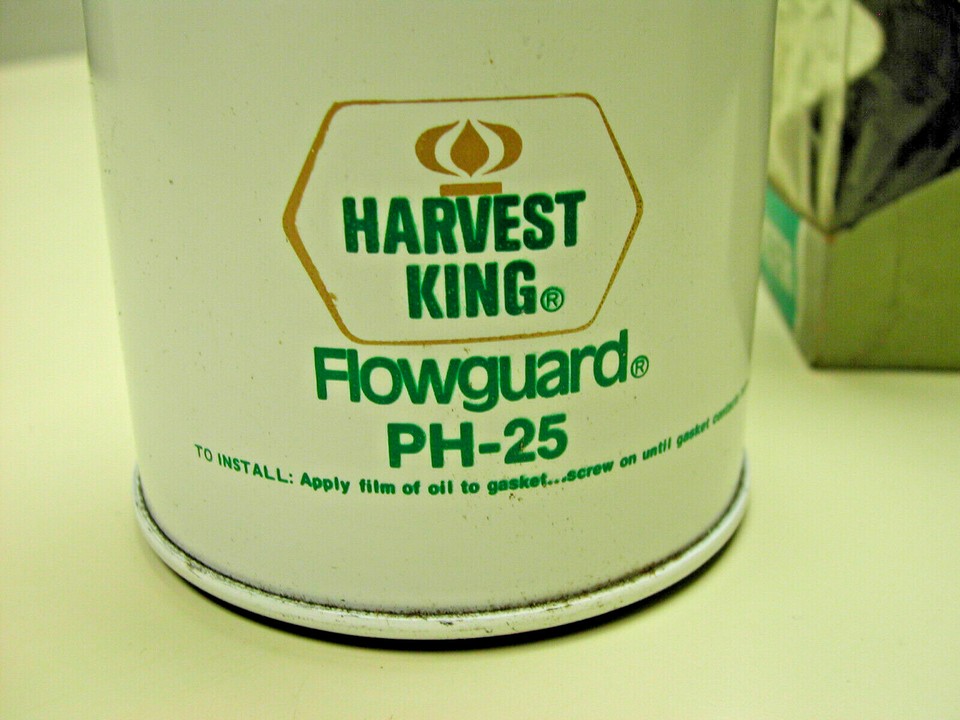 Engine Oil Filter - Flowguard Harvest King PH25 | eBay