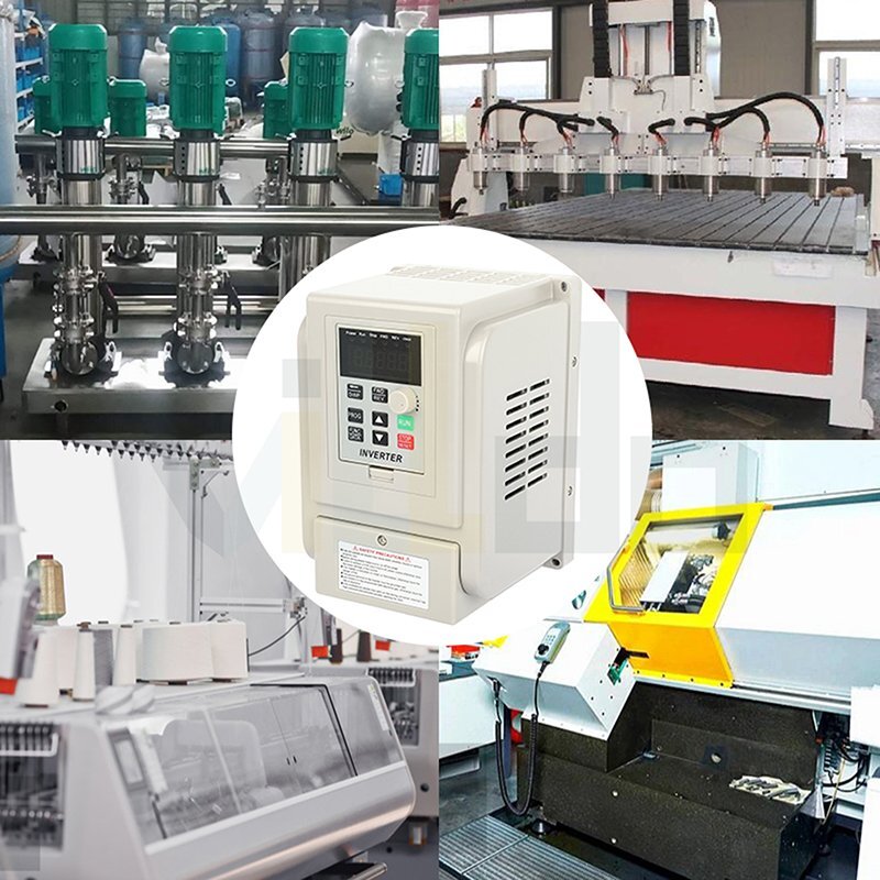 AC 220V 2.2KW 3HP Variable Frequency Drive Single Phase Input to 3 ...