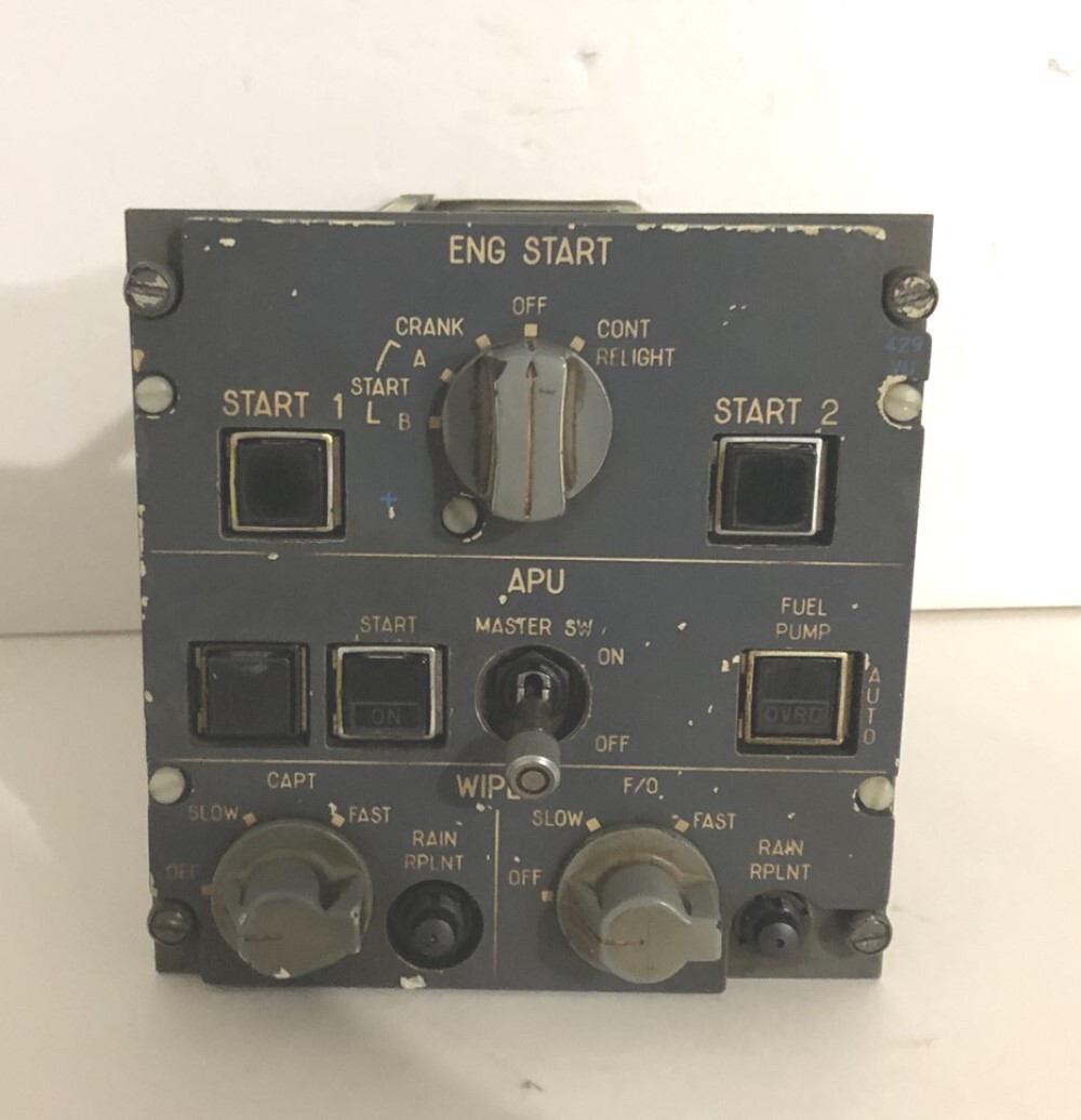 Airbus Aircraft Engine Start Control Panel 429VU | eBay