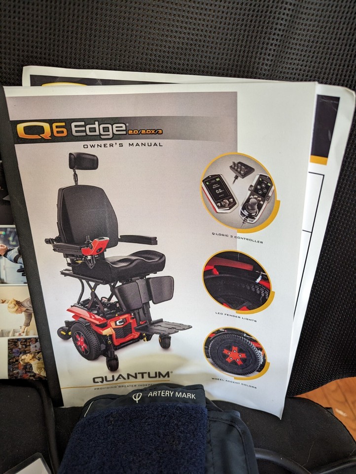 Quantum Q6 Edge Power Wheelchair 2.0 | eBay