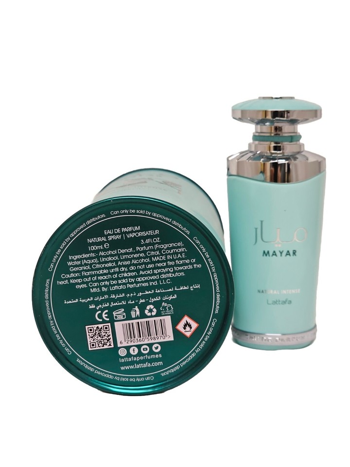 MAYAR NATURAL INTENSE LATTAFA 100ML 3.4.OZ EAU DE PARFUM SPRAY NEW | eBay