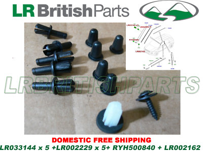GENUINE LAND ROVER CLIP A PILLAR SET RANGE ROVER EVOQUE NEW LR002229 ...