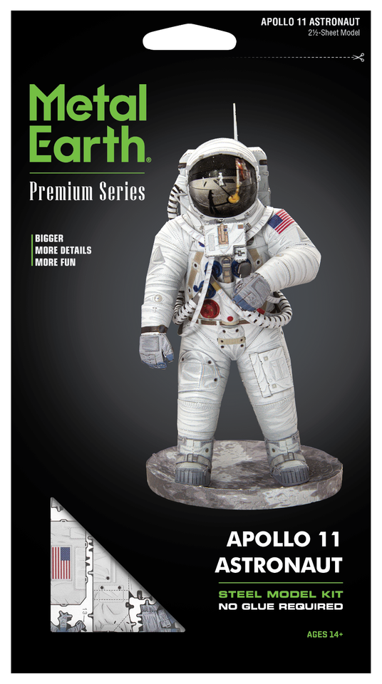 Fascinations Premium Series ICONX APOLLO 11 ASTRONAUT 3D Metal Earth ...
