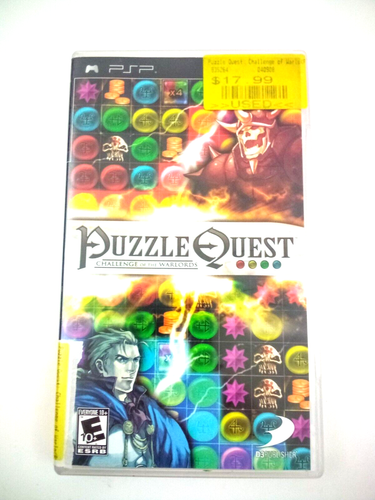 Puzzle Quest: Challenge of the Warlords (Sony PSP, 2006) 879278110038| eBay