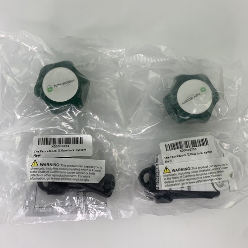 2 Pack Flow Security Systems Faucet Lock II Magnetic Key | eBay
