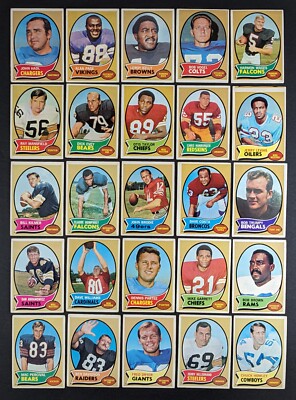 1970 Topps Football Set Break 25 Cards Alan Page Rookie | eBay