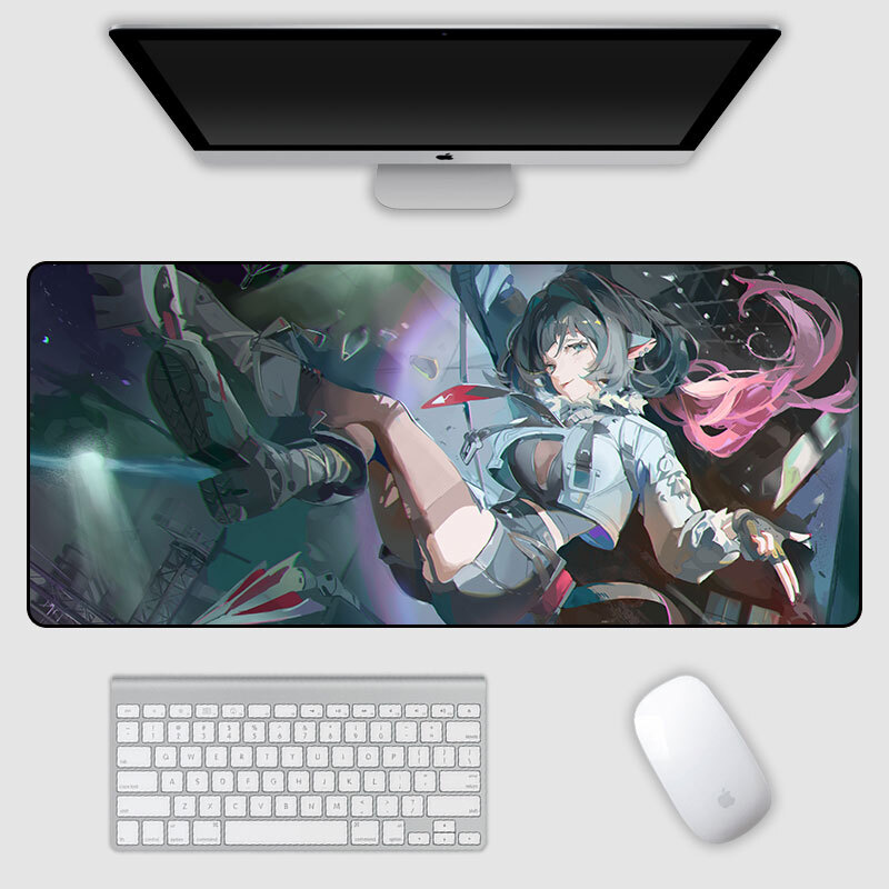 Zenless Zone Zero Large Waterproof Mouse Pad Cosplay Jane Doe Table Mat ...