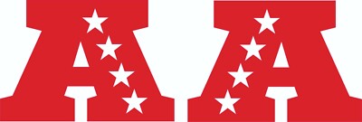 AFC Full Size Football Helmet Decals | eBay Australia