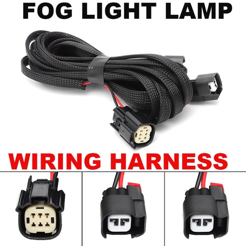 FOG LIGHT WIRING HARNESS CONNECTOR FOR DODGE CHALLENGER 2015-2019 ...