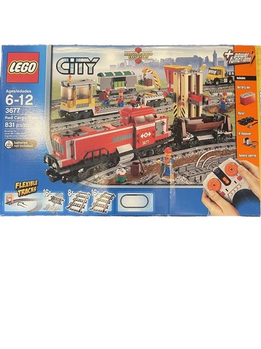 LEGO Red Cargo Train Set 3677 LEGO City (Brand new in box) RARE And ...