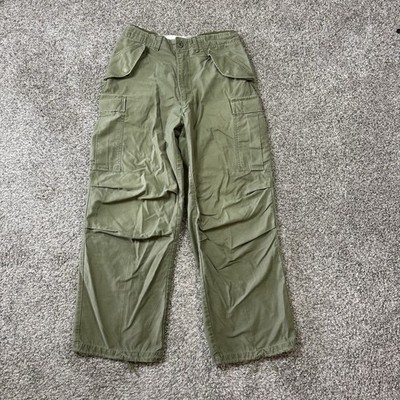 Vintage 60s M65 Og-107 Cargo Pants Trousers Medium Paratrooper Sateen ...