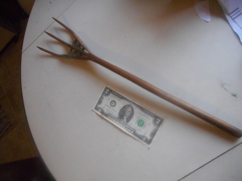 Antique hand made wooden miniature Hay Rake ! | eBay