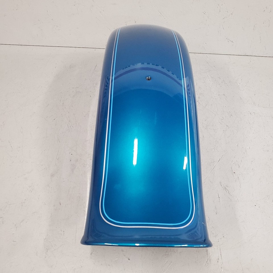 Harley-Davidson Softail Custom FXSTC Rear Fender Aqua Pearl FXSTS Evo ...