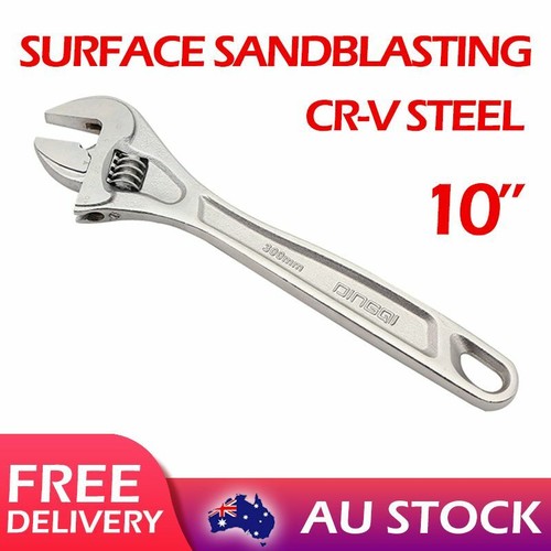 10"/12" Adjustable Shifter Wrench Wide Open Jaw Spanner 30mm/40mm ...