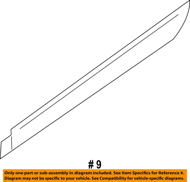 BMW 51137205782 Genuine OEM Lower Molding for sale online | eBay