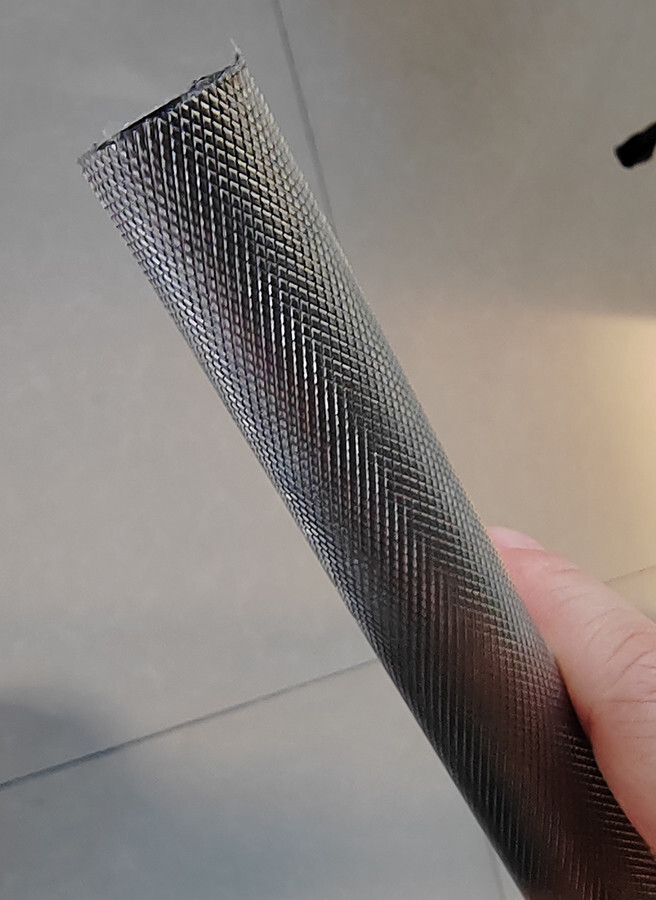 Seamless Tube Knurled 30*2mm Round Stainless Steel Pipe ID 26mm ...