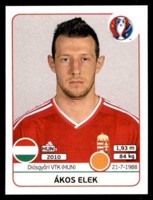 Panini Euro 2016 akos Elek Hungary No. 669 | eBay