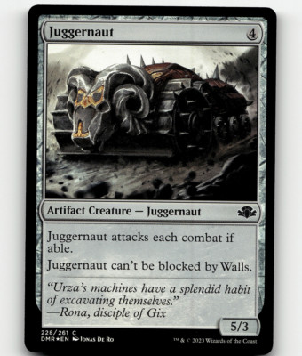 MTG Juggernaut FOIL Dominaria Remastered Common | eBay