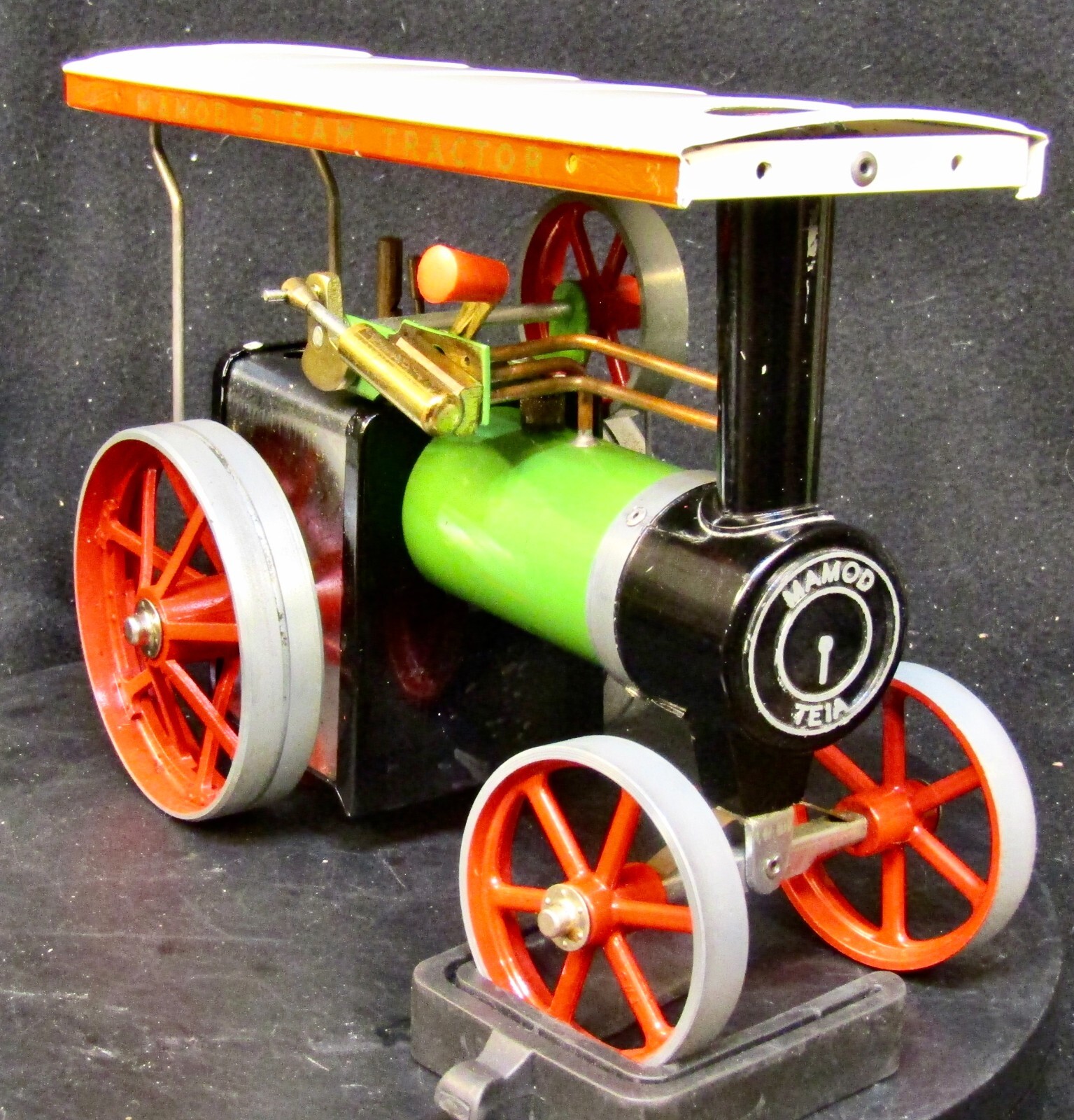Mid 60s Mamod TE1a Live Steam Tractor Air Tested - Toy Gift Boys Men ...