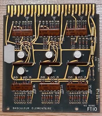 Vintage FT10 circuit No. 116380 | eBay