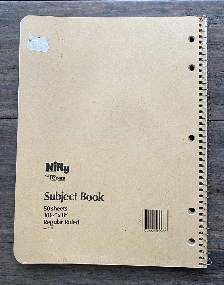 Strawberry Shortcake Rare 1980 Spiral Subject Notebook VINTAGE | eBay