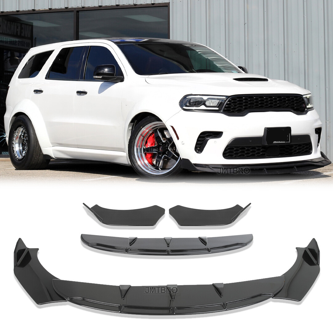 For Dodge Durango SXT RT SRT Front Bumper Lip Spoiler Splitter Body Kit ...