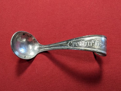Cream Top Spoon Vintage Advertisement Cream Skimmer Kitchen Utensil ...