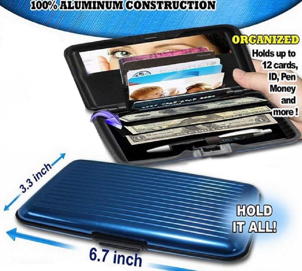 Large Aluminum Wallet