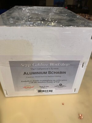 Schabin Imitation Silver Leaf 70g, irregular sheets 4in-6in pieces, Nazionale | eBay