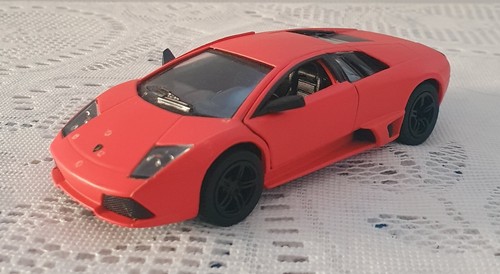 Kinsmart Matte Red Lamborghini Murcielago Lp640 Diecast Toy Car 5" 1:36 ...