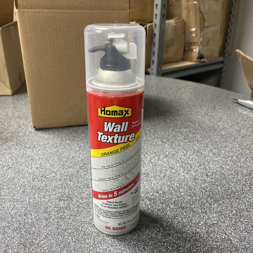 HOMAX Wall Texture FAST DRY Orange Peel Spray 20oz Oil Based 50-110ft ...
