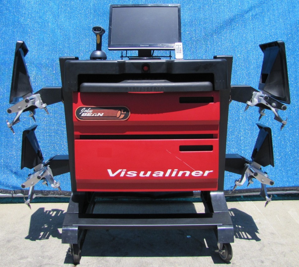 John Bean Visualiner Aligner Wheel Laser Alignment Machine EEWA550A ...
