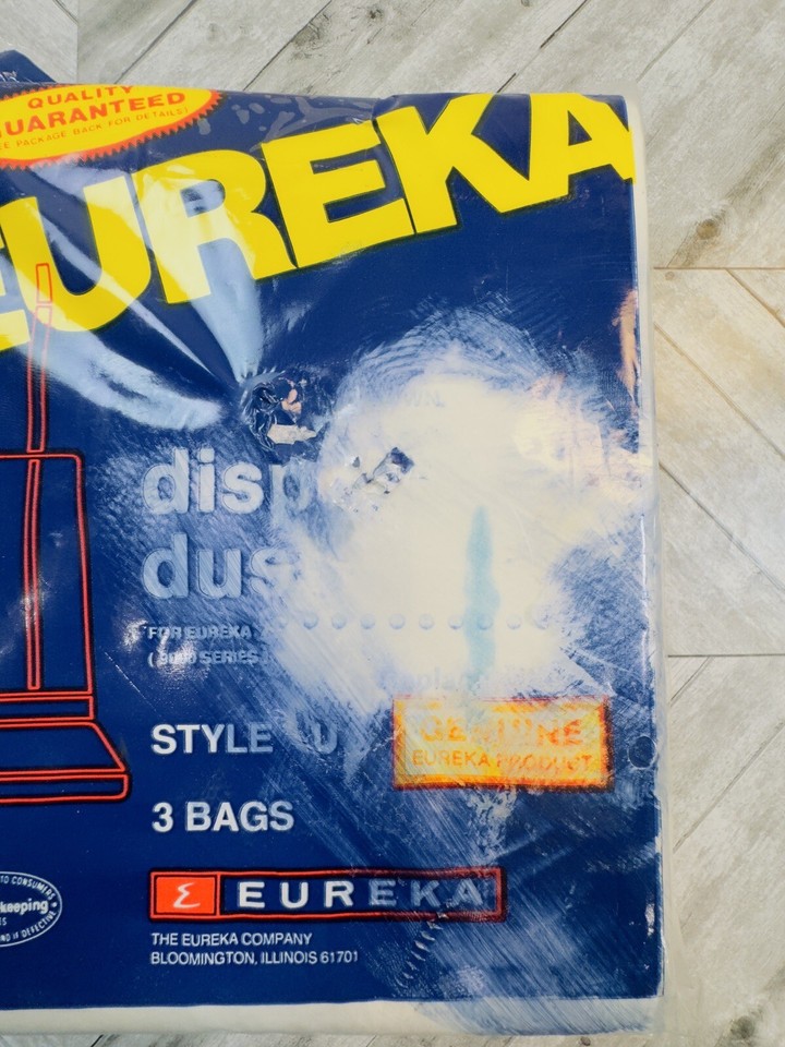 Genuine Eureka Style U Disposable Dust Bags 3 Bags | eBay
