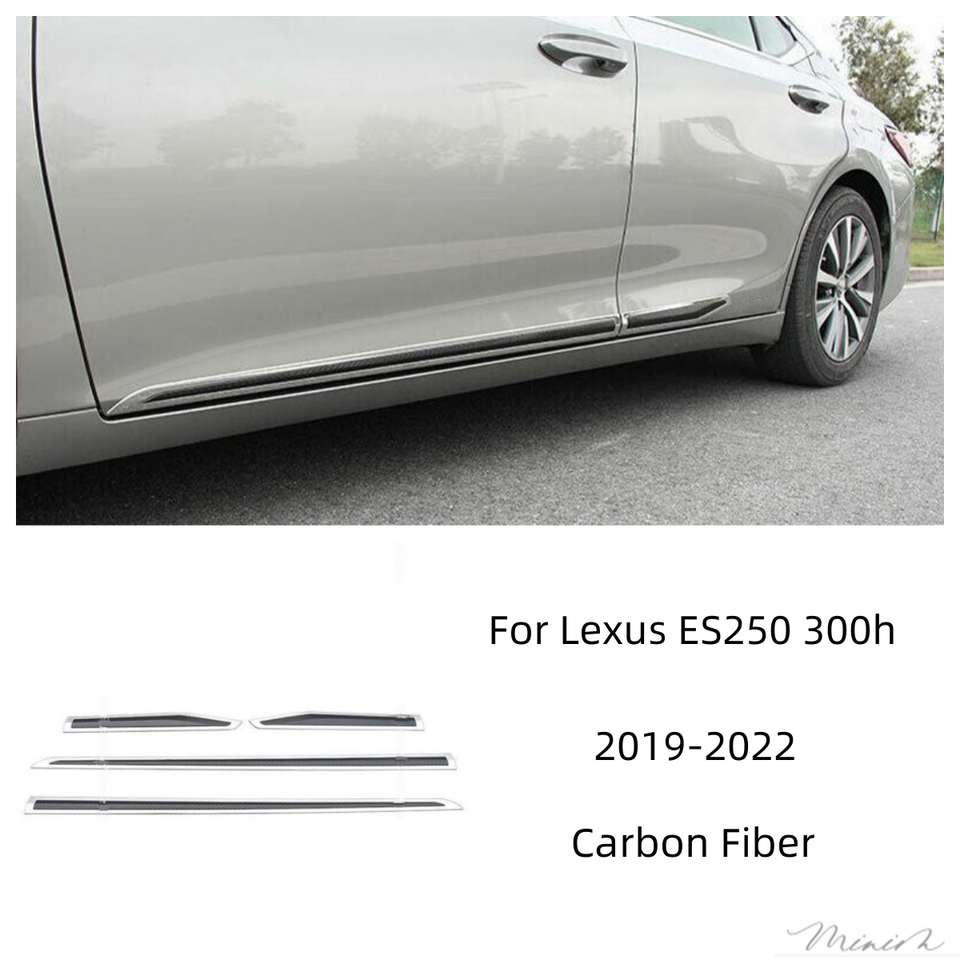 For Lexus ES250 300h 2019-2022 Steel Chrome Body Side Door Guard ...