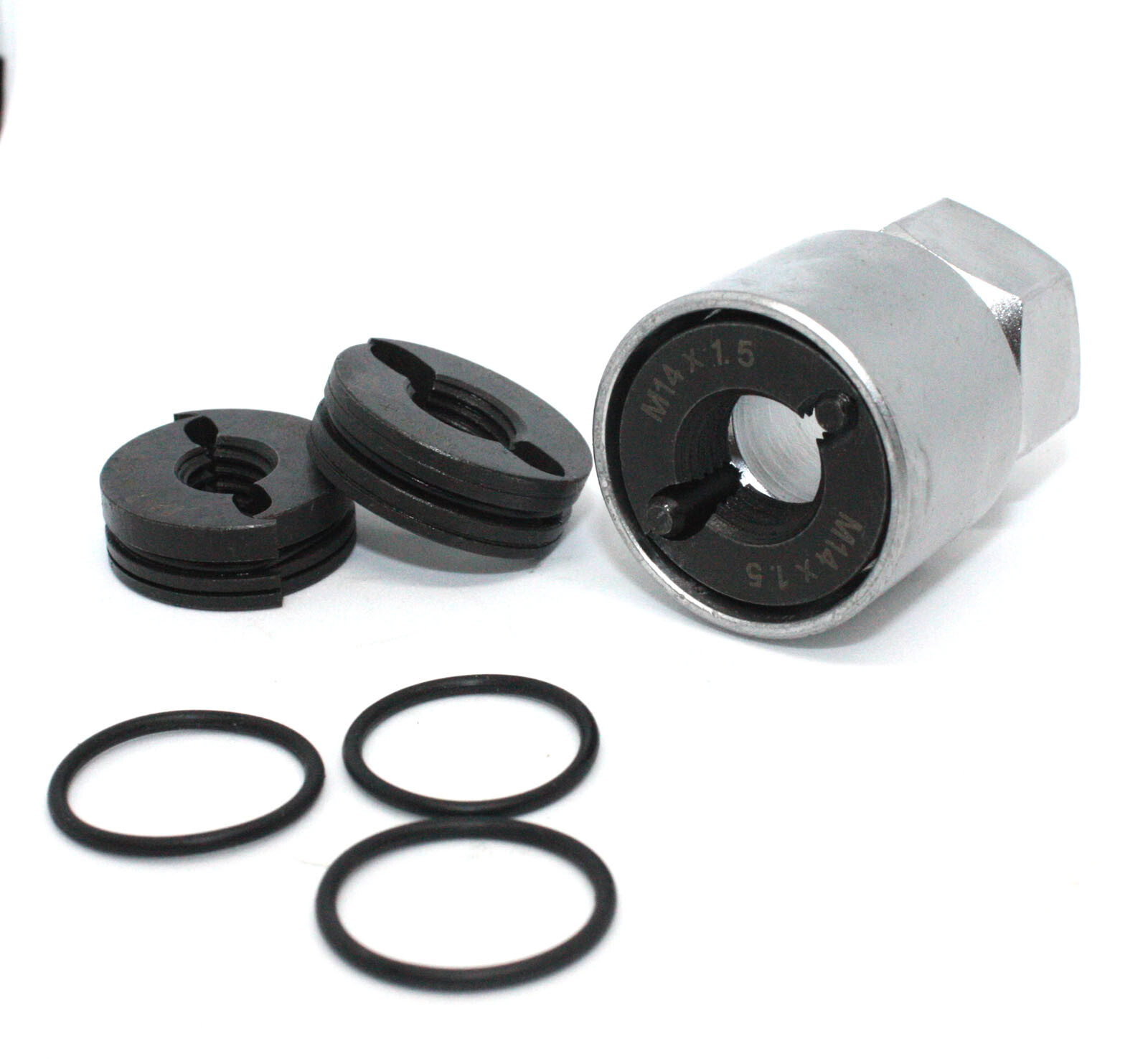 4PCS M12 & M14 Wheel Stud Thread Restorer Kit Reverse Action Wheel stud ...