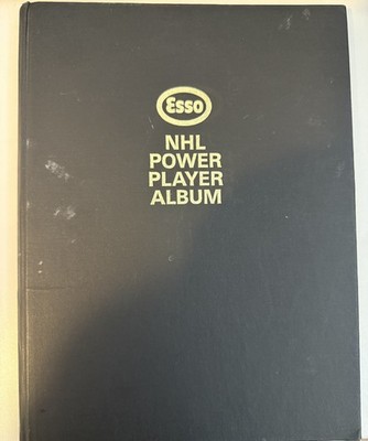 1970-71 ESSO NHL POWER PLAYERS HARDCOVER ALBUM COMPLETE SET (252/252 ...