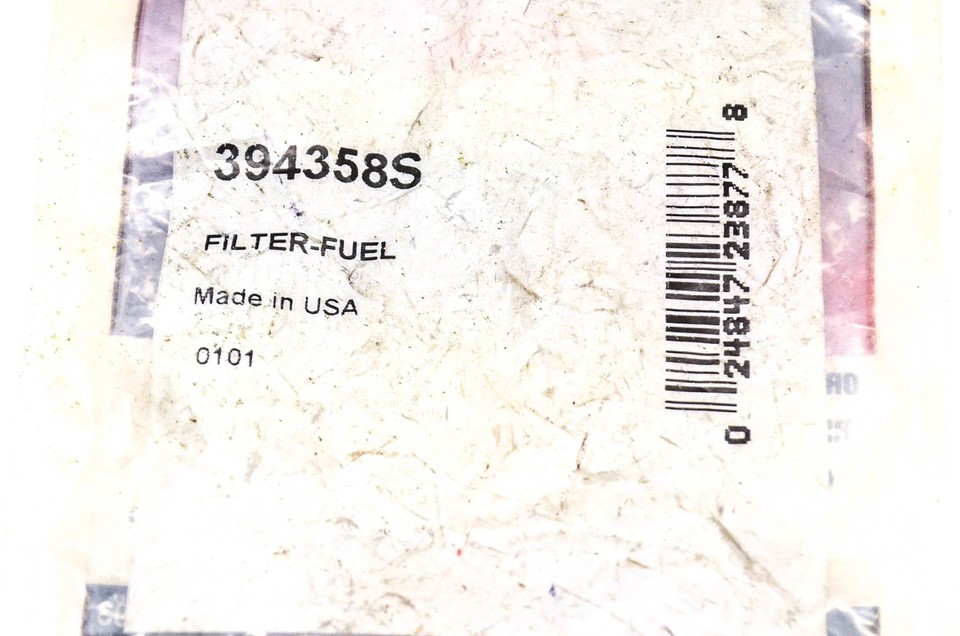 New OEM Briggs & Stratton 394358S Fuel Filter NOS | eBay