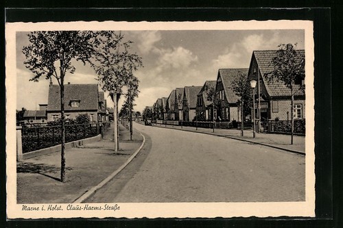 Marne /Holst., Claus-Harms-Straße, Ansichtskarte | eBay.de
