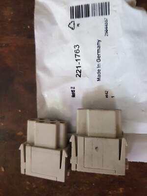 4X HARTING Han-Modular Series Female Module 6 Way, 221-1763 Part NO ...