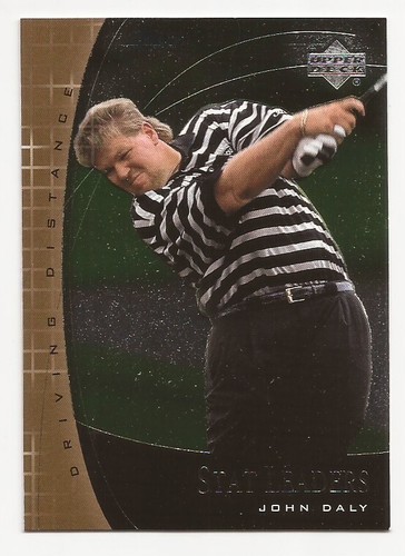 2001 Upper Deck Golf John Daly Stat Leaders Insert Card #SL1 | eBay