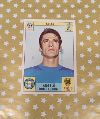 Album Panini World Cup Mexico 70, 1970 Unused Card Red Black Back ...