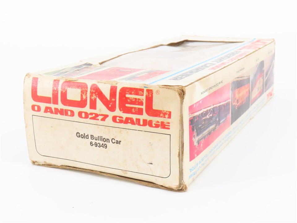 O Gauge 3-Rail Lionel 6-9349 San Francisco Gold Bullion Mint Car #9349 ...