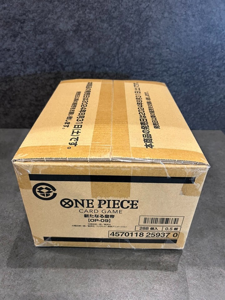 ONE PIECE TCG Sealed Case 12 Box OP09 OP-09 The New Emperor Japanese | eBay